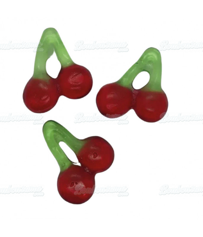 Cherry Haribo, bonbon gélifié bicolore en vrac en gros