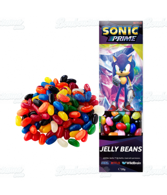 Sachet 20 gr Bonbon Américain Jelly Bean Sonic Prime en gros