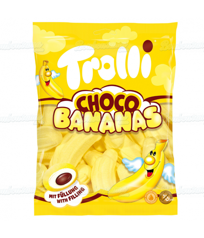 Trolli Bag 150 gr Choco Bananas wholesale on Bonbonrama