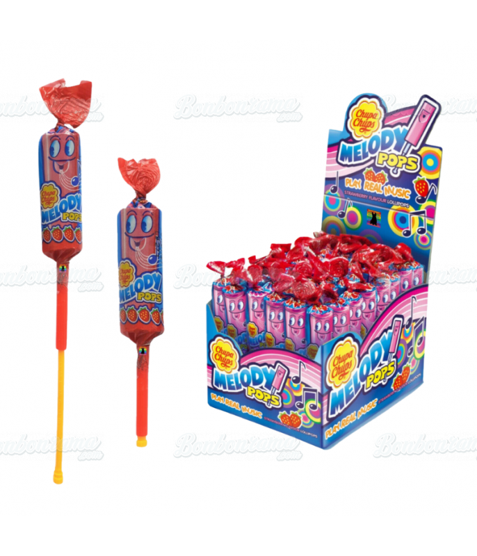 Sucette Melody Pops Chupa Chups en gros conditionnement.