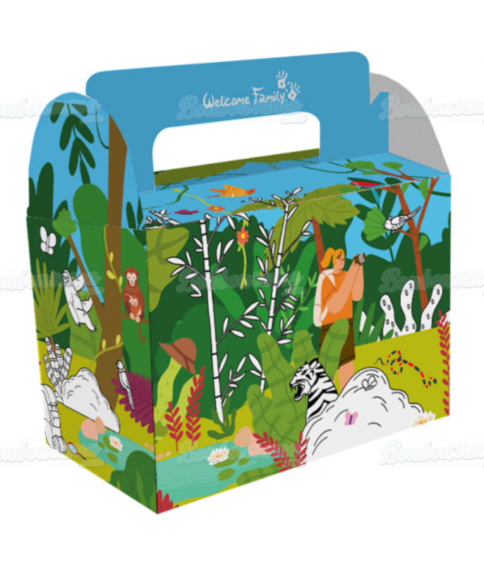 Children's Surprise Snow Menu box sold in bulk pack of 50 units