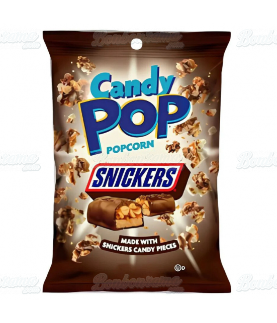 Candy Pop Popcorn Snickers 28 gr in Großpackung auf Bonbonrama