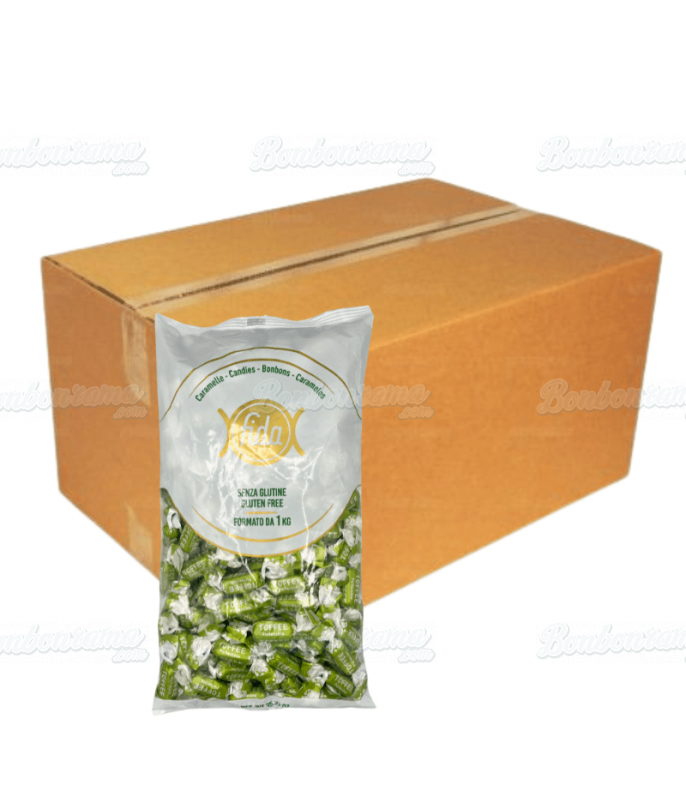 FIDA Toffee Pistachio Candy – Bulk 1 kg – Bonbonrama