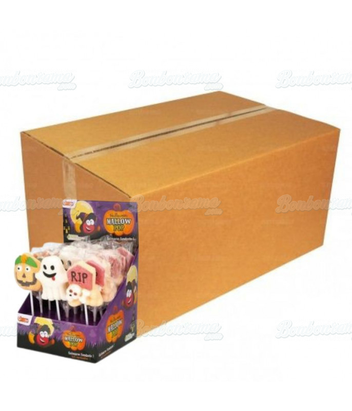 Halloween Mallow Marshmallow Lollipop in bulk packaging