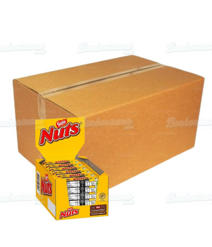 Barre chocolatée Nuts – Nestlé | Bonbonrama