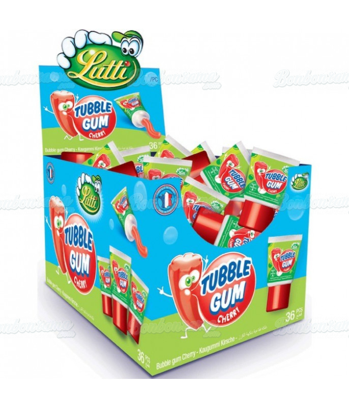 Tubble Gum Cherry Lutti gum wholesale