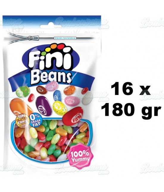 Jelly Beans Candy Fini wholesale packing 16 x 180 gr