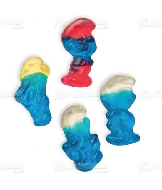 Haribo Smurf in bulk packaging