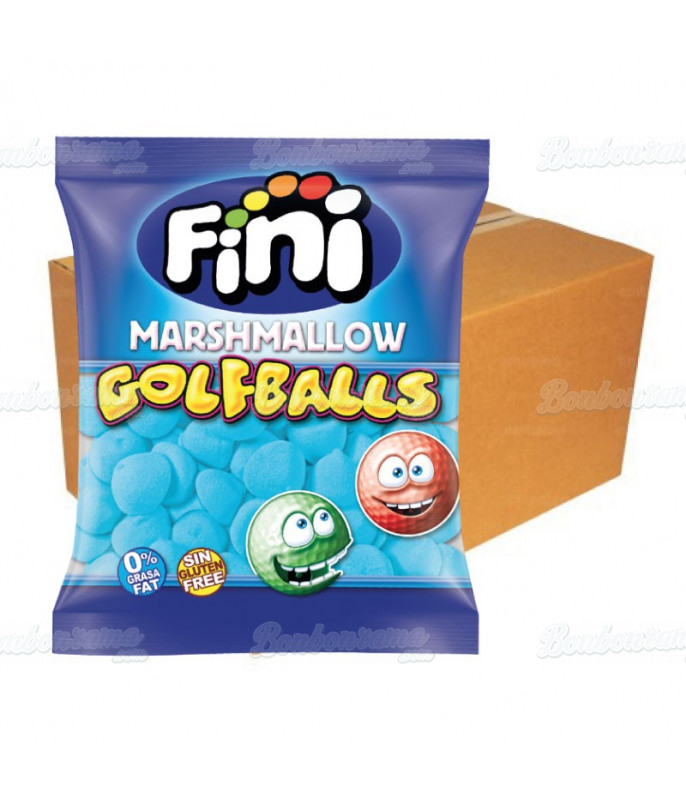 Raspberry Fini Golf Ball in bulk packaging
