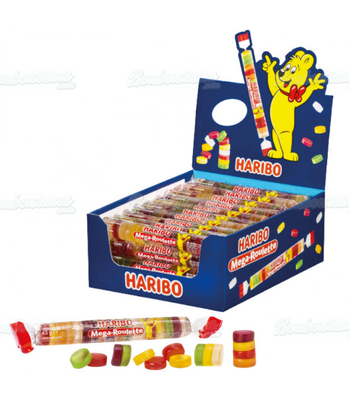 Mega Roulette Fruits Haribo en gros conditionnement