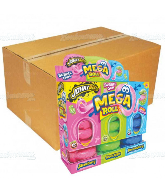 Mega Roll Bubble Gum Johny Bee in wholesale packing