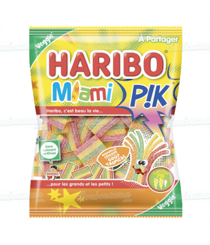 Sachet Haribo 40 gr Miami Pik en gros